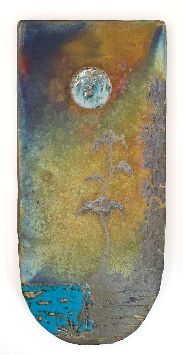 Rimu Moon Wall Tile – Little River Gallery