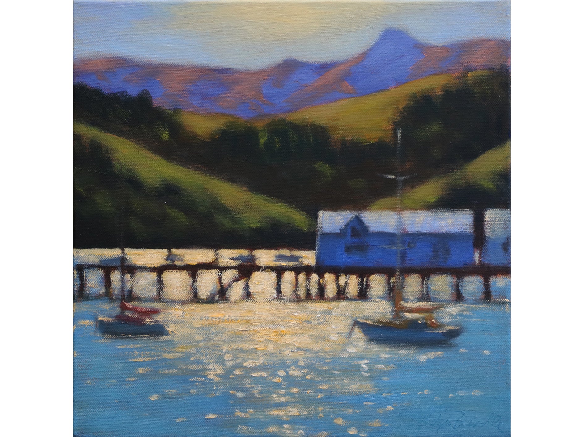 Akaroa Wharf – Little River Gallery