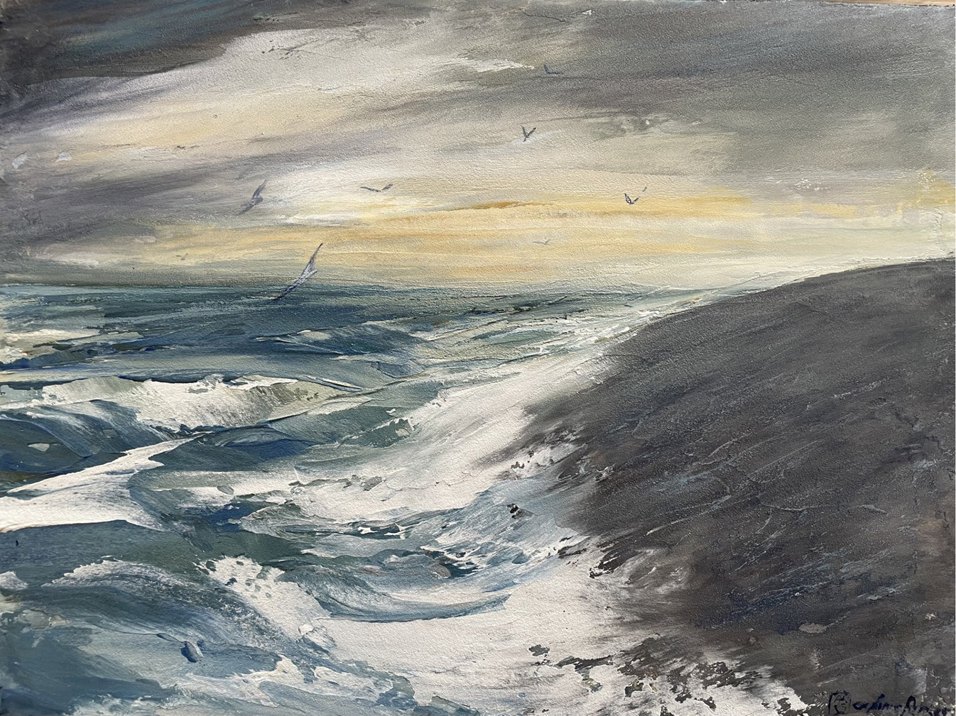Surging Seas Birdlings Flat – Little River Gallery