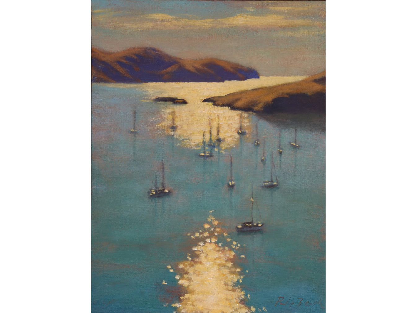 Godley Head from Purau Bay – Little River Gallery